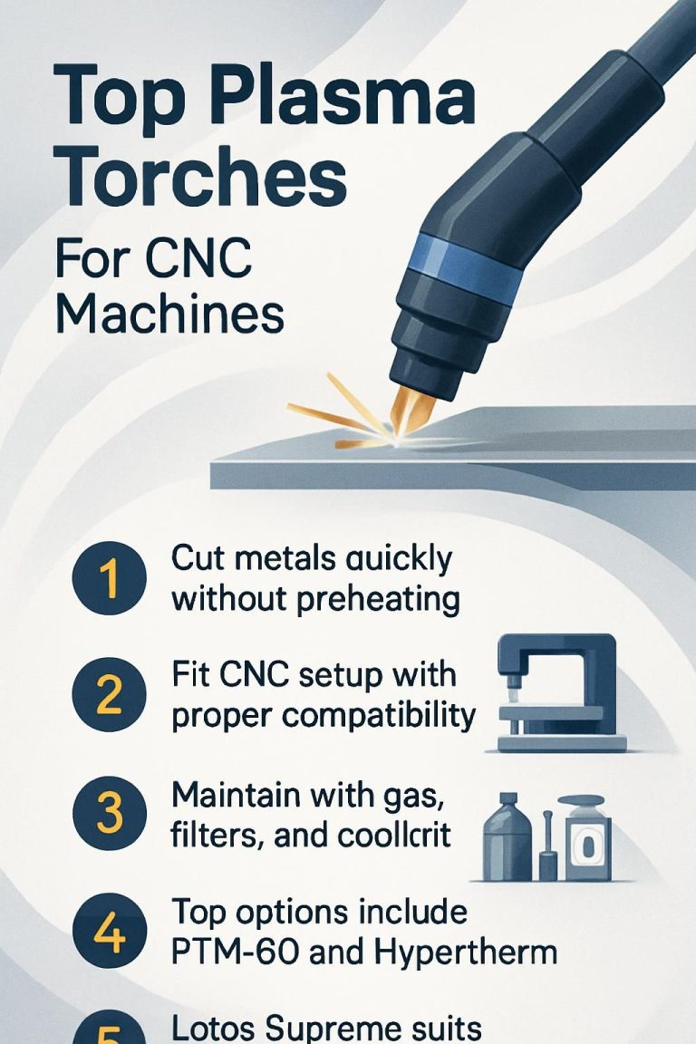 Top 5 Plasma Torches For CNC Machines